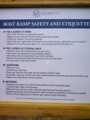 Boat ramp etiquette | North Carolina Hunting and Fishing Forums